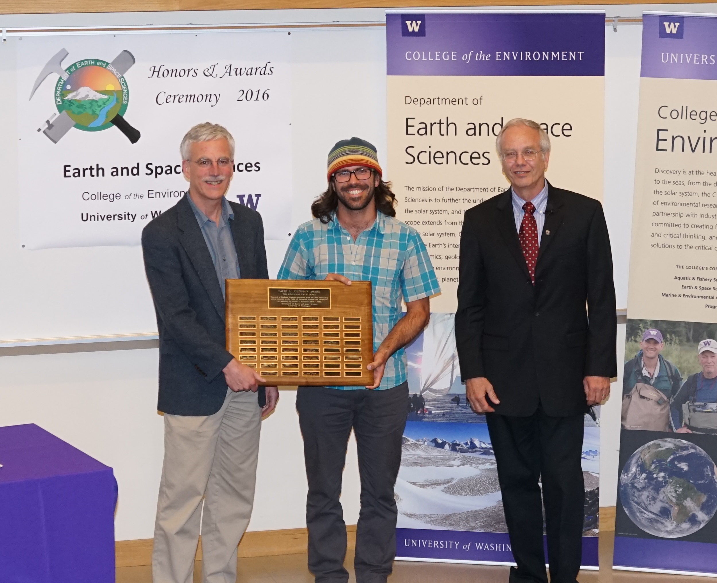 2016 Honors and Awards Ceremony - Earth and Space Sciences