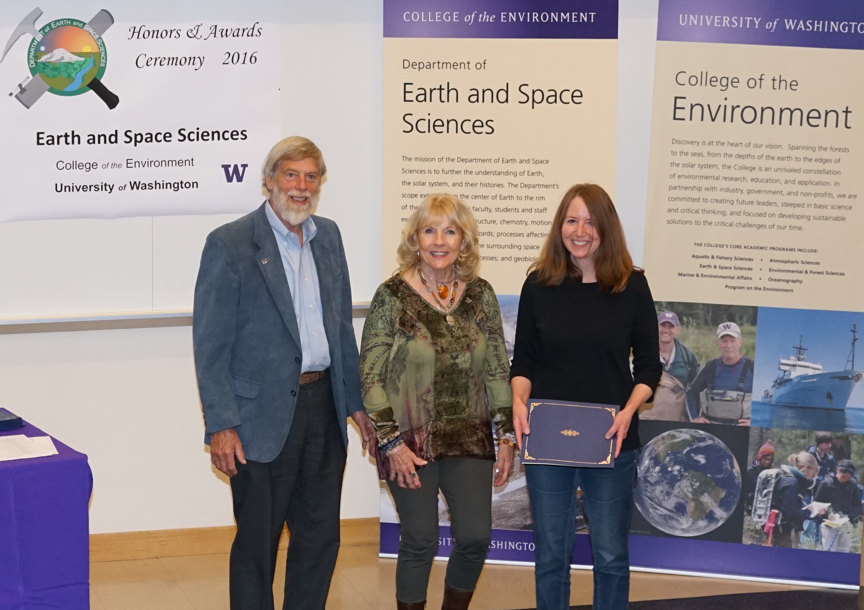 2016 Honors and Awards Ceremony - Earth and Space Sciences