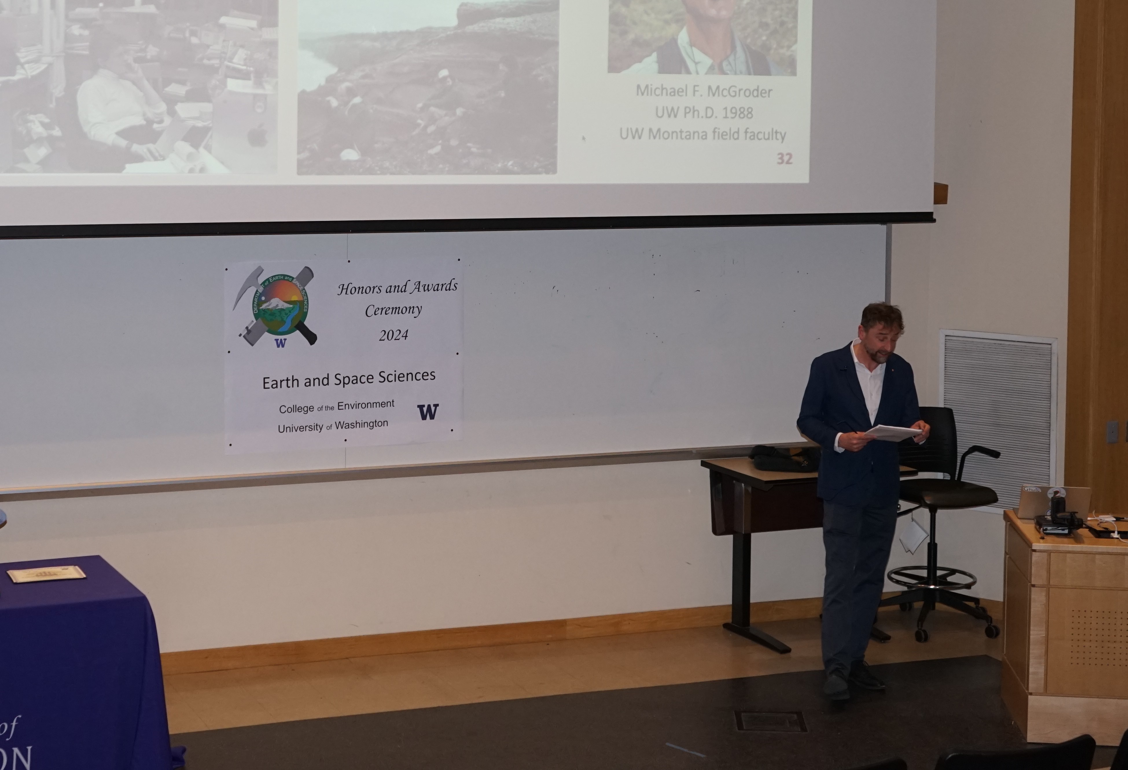 2024 Honors and Awards Ceremony - Earth and Space Sciences