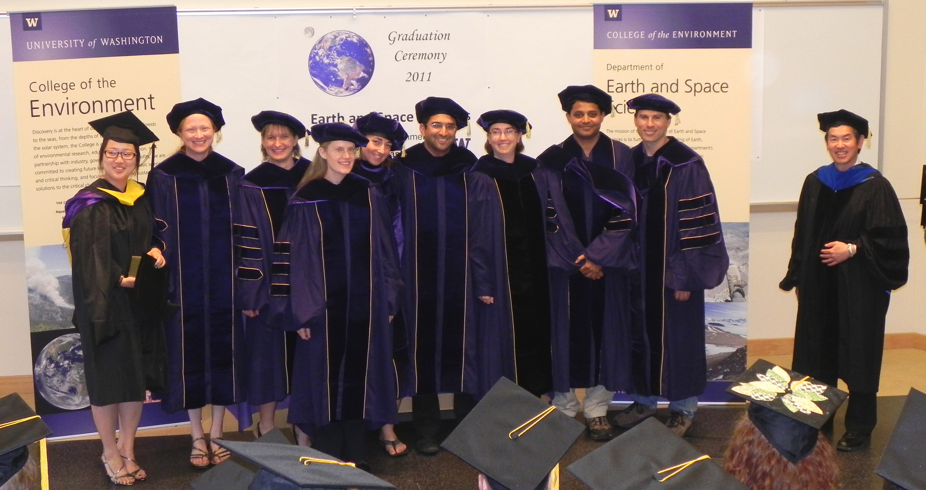 Graduation 2011 - Earth and Space Sciences
